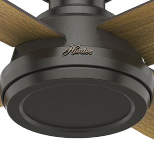 Hunter 59449 52" Dempsey Noble Bronze Ceiling Fan with Remote Control