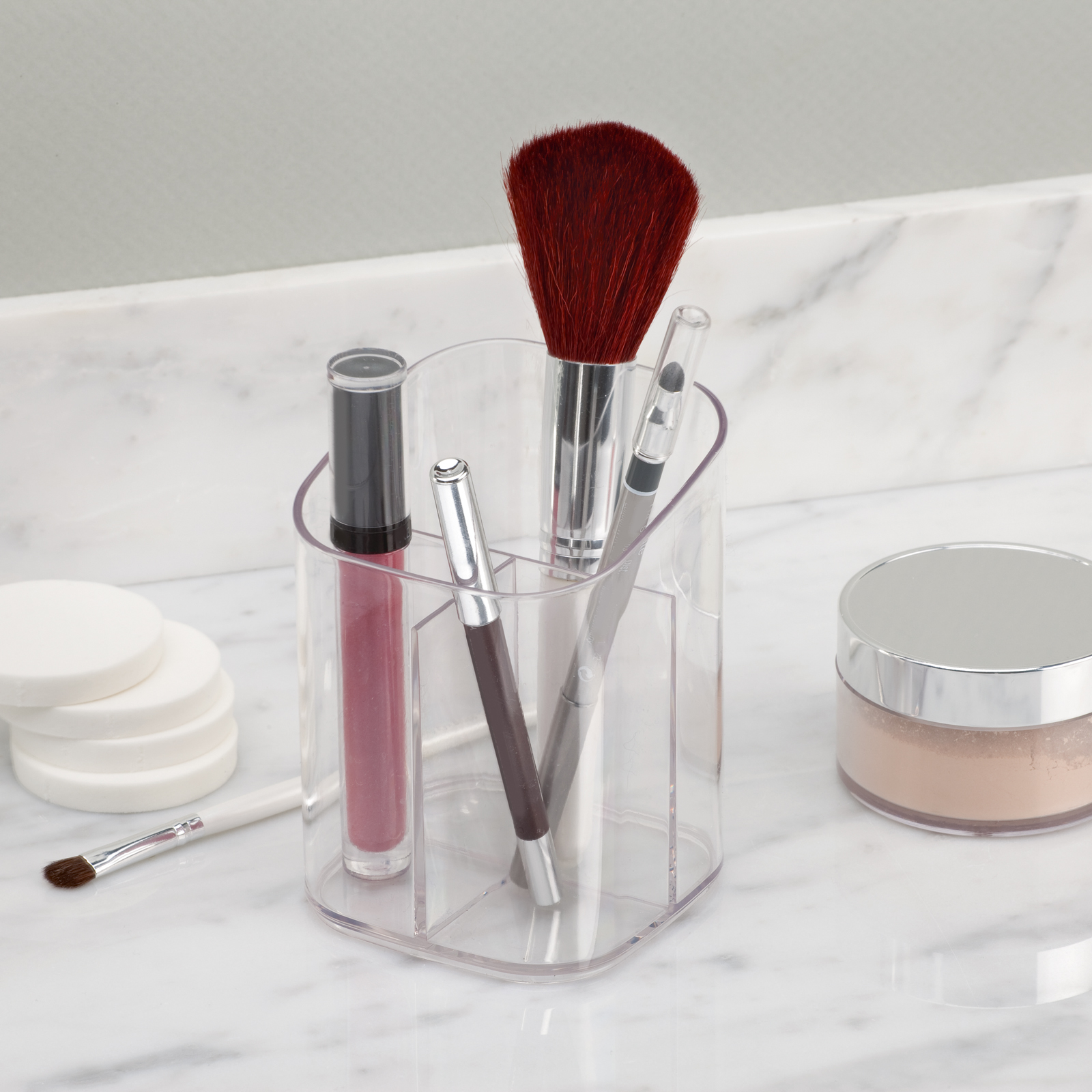 Inter Design Clear Clarity Cosmetic Cup