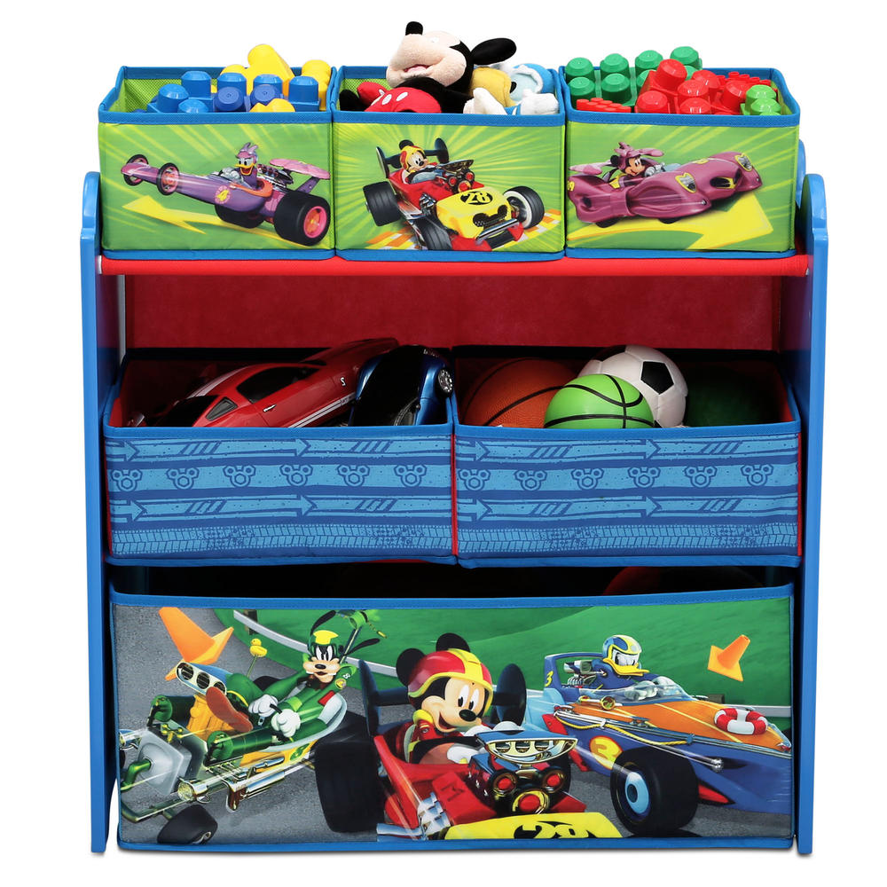 Delta Children Disney Mickey Mouse Multi-Bin Toy Organizer