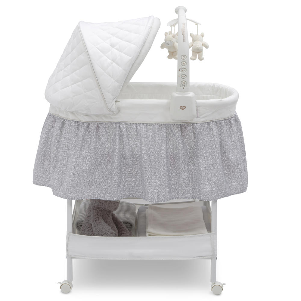 Delta Children Deluxe Gliding Bassinet
