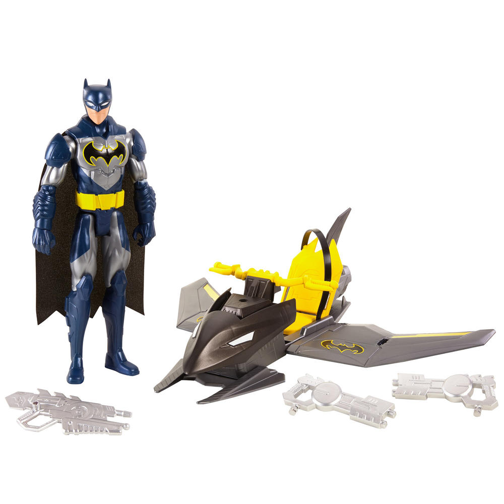 DC Comics Justice League Action Batman & Transforming Batjet Play Set