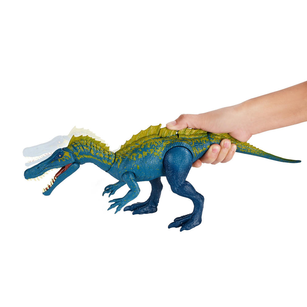 Mattel Jurassic World Action Attack Suchomimus