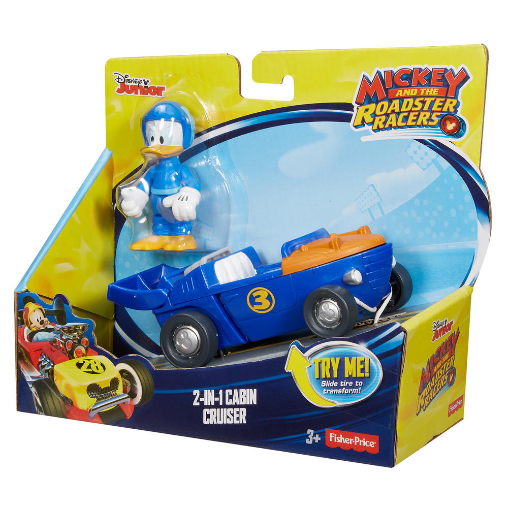 Disney Mickey and the Roadster Racers - 2-in-1 Hot Doggin' Hot Rod