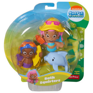Nickelodeon Bubble Guppies Molly, Goby & Buddy Bath Squirters by Fisher ...