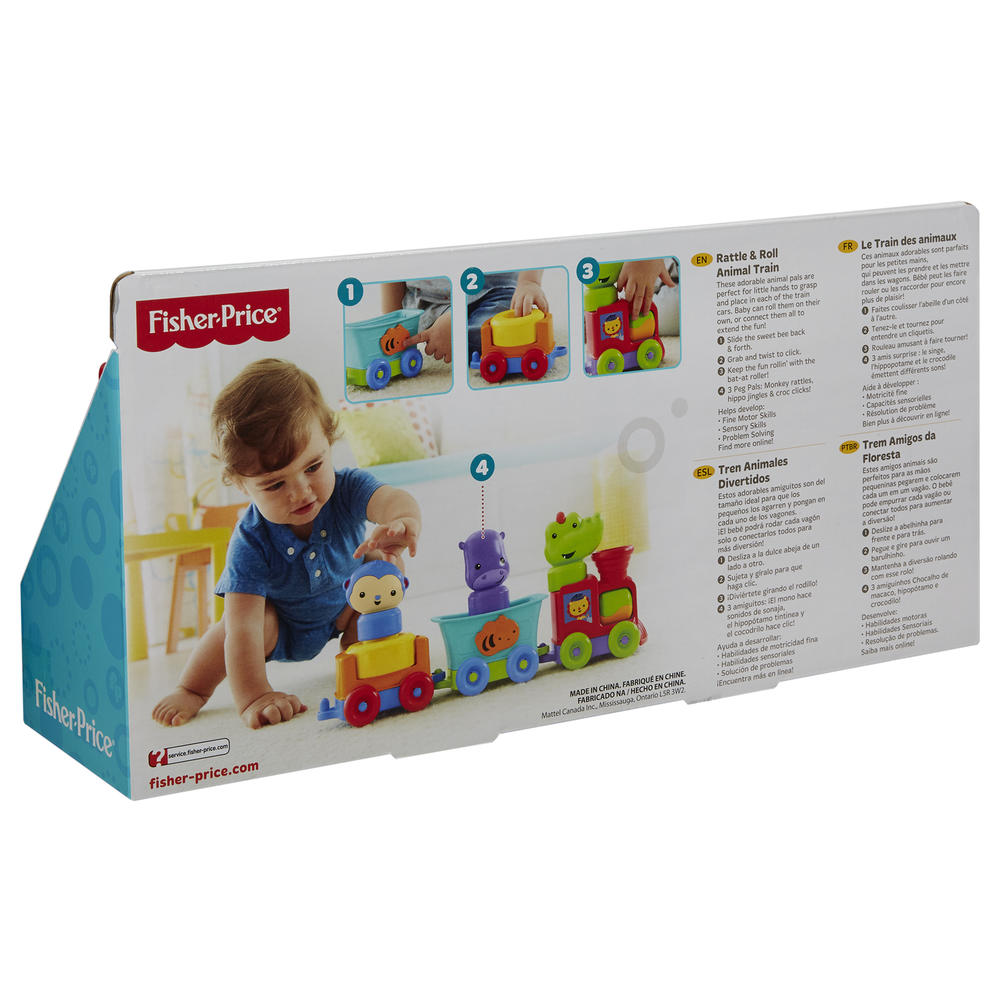 Fisher-Price Rattle & Roll Animal Train