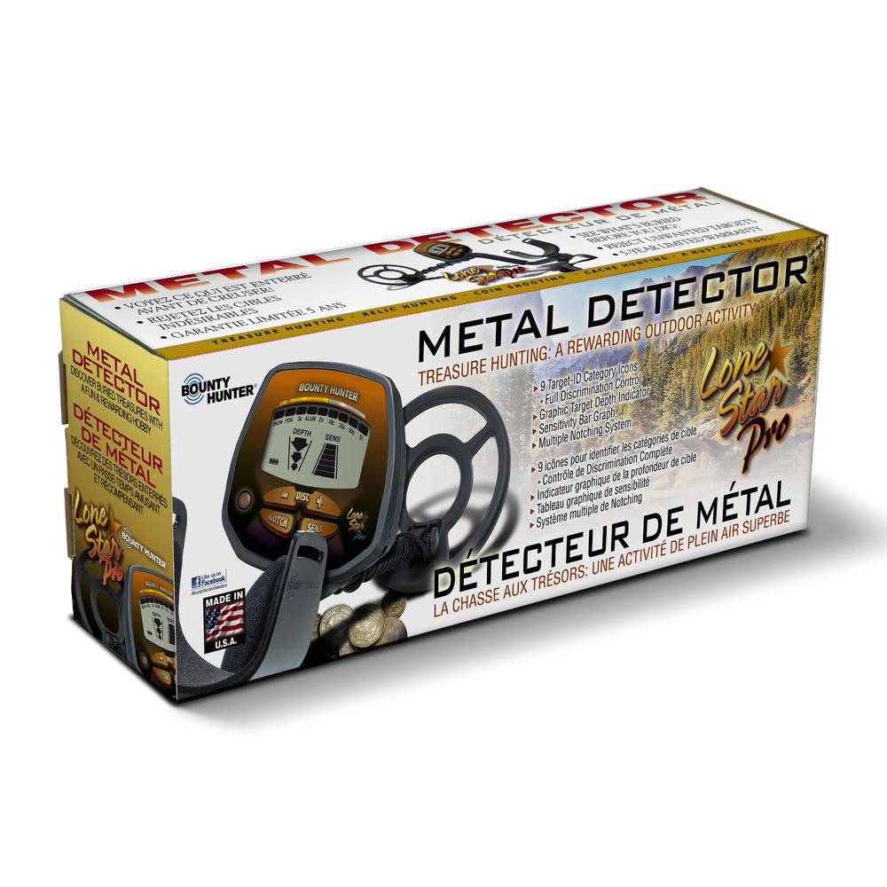 Bounty Hunter Lone Star Pro Metal Detector Bounty Hunter Lone Star Pro Metal Detector