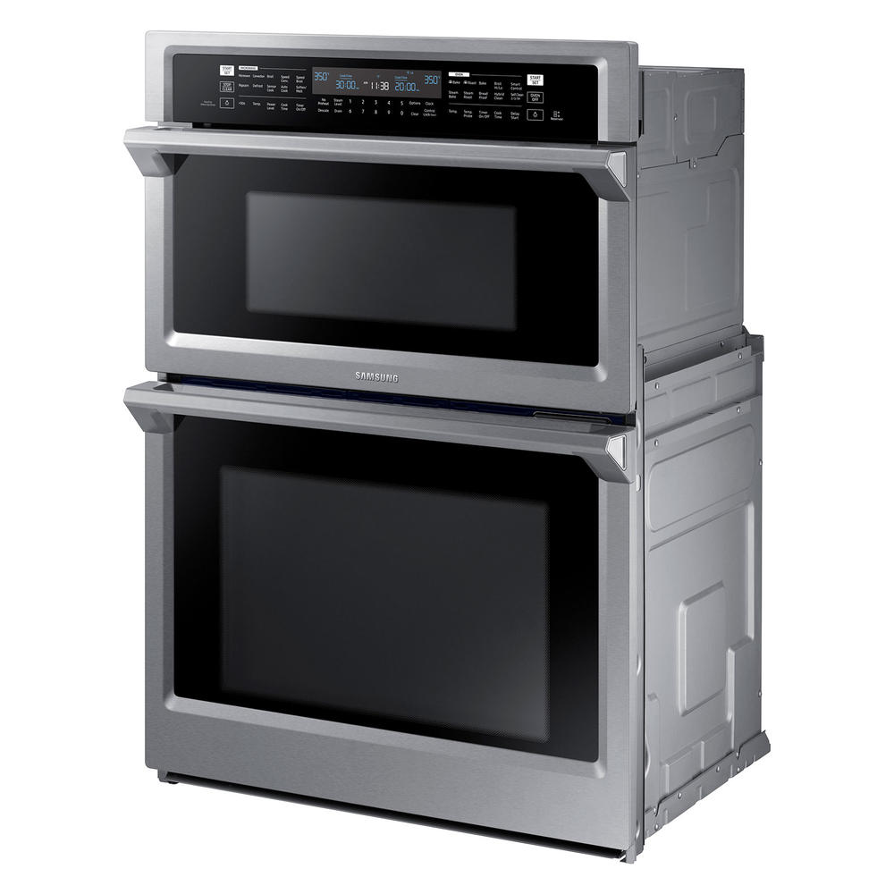Samsung NQ70M6650DS/AA 30” Microwave Combination Wall Oven - Stainless Steel