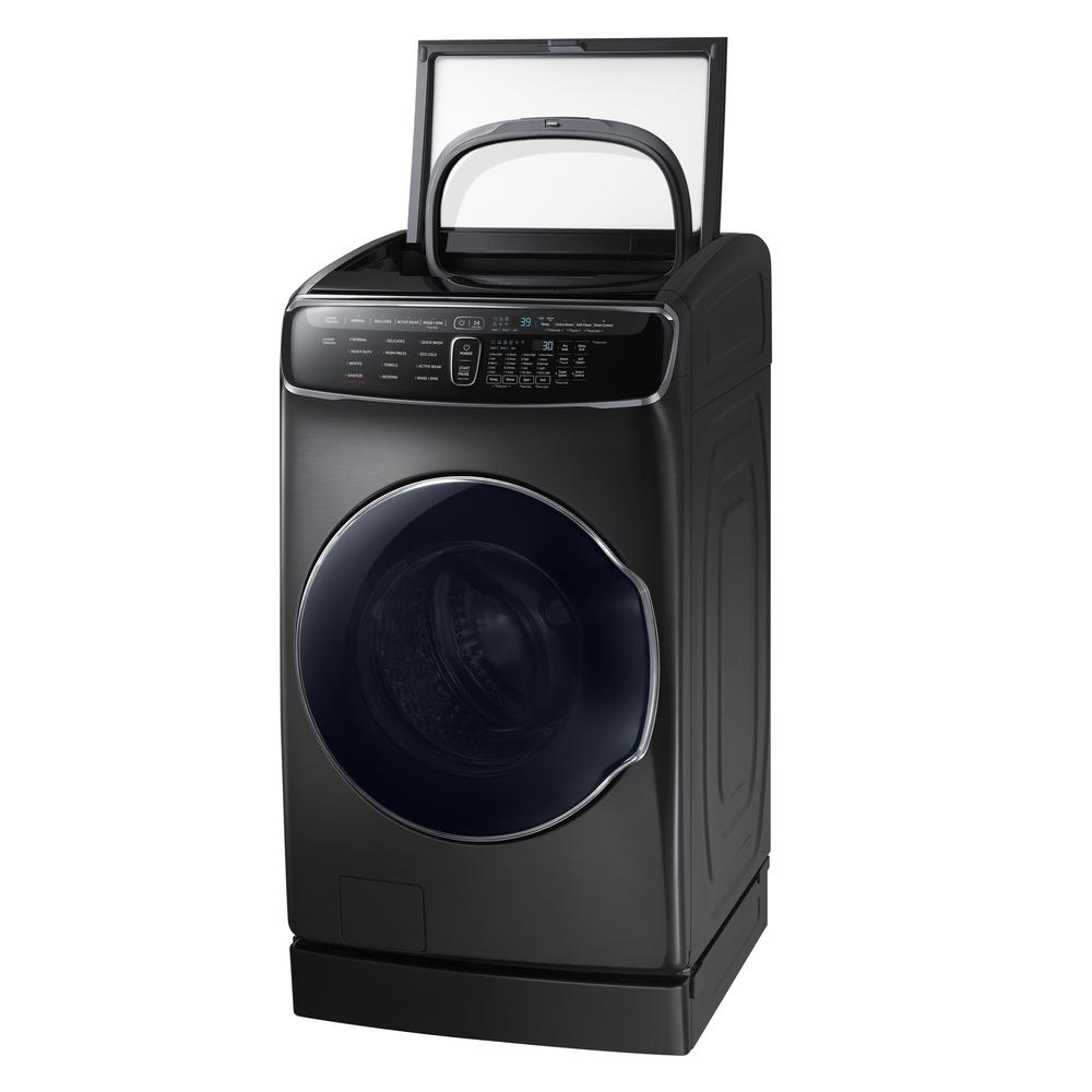Samsung WV60M9900AV/A5 6.0 cu. ft. FlexWash Washer - Black Stainless Steel
