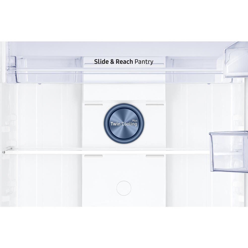 Samsung RT18M6215SR/AA 18 cu. ft. Top-Freezer Refrigerator with ...