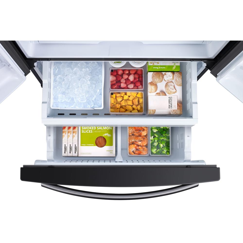 Samsung RF261BEAESG/AA 26 cu.ft. French Door Refrigerator - Black ...