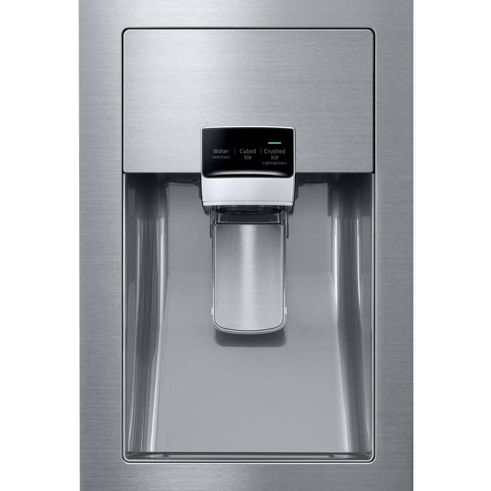 Samsung RF22NPEDBSR/AA 22 cu. ft. Four-Door French Door Refrigerator w ...