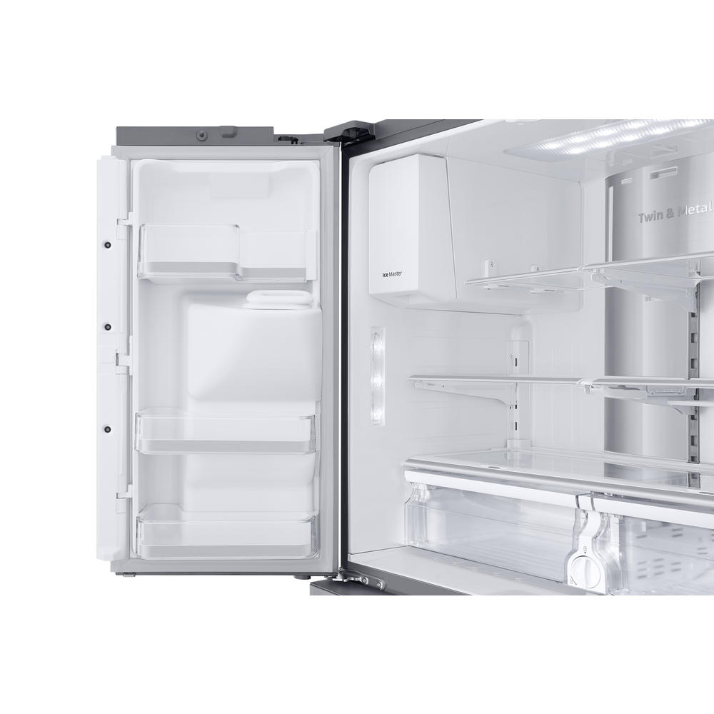 Samsung RF22NPEDBSR/AA 22 cu. ft. Four-Door French Door Refrigerator w ...