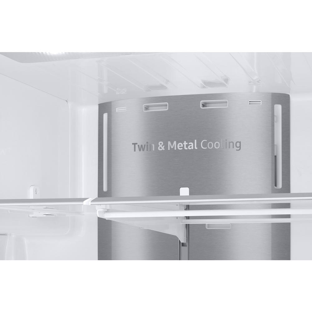 Samsung RF22NPEDBSG/AA 22 cu. ft. Four-Door French Door Refrigerator w ...