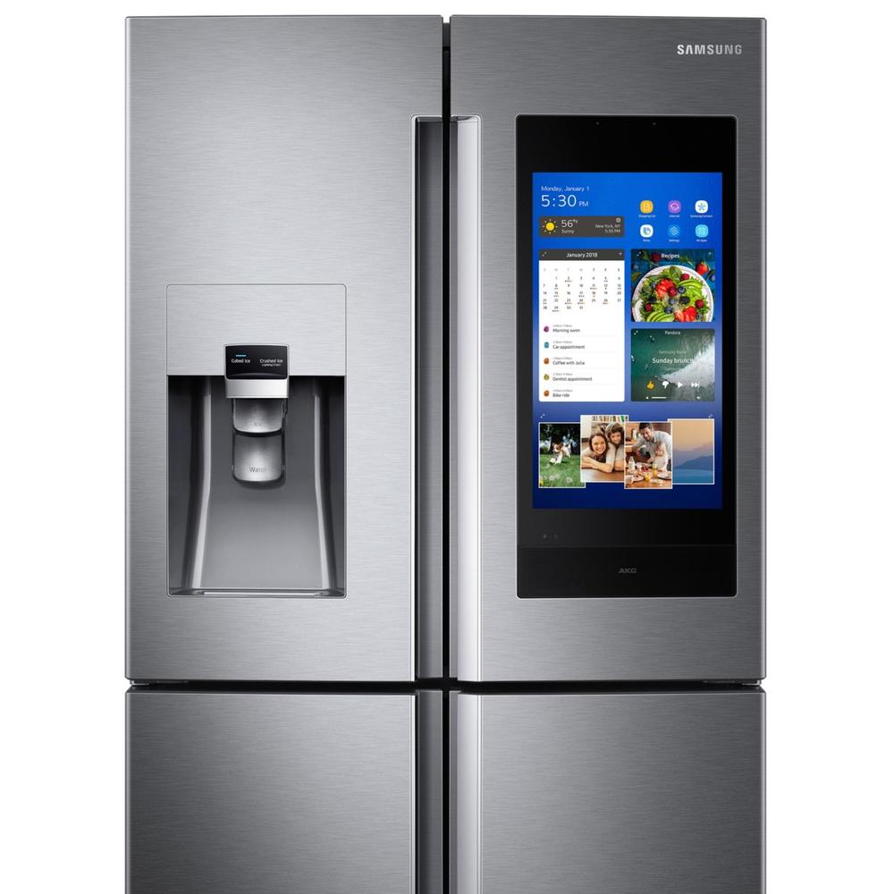 Samsung RF22N9781SR/AA 22 cu. ft. Counter-Depth 4-Door Flex ...