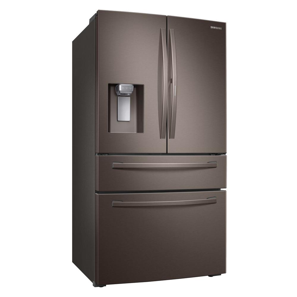 Samsung RF22R7351DT 22 cu. ft. 4-Door French Door Food Showcase ...