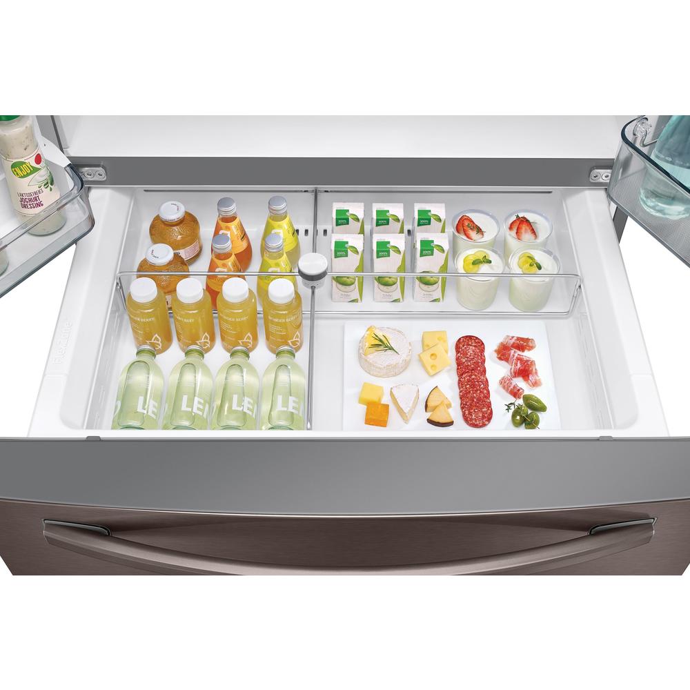 Samsung RF22R7351DT 22 cu. ft. 4-Door French Door Food Showcase ...