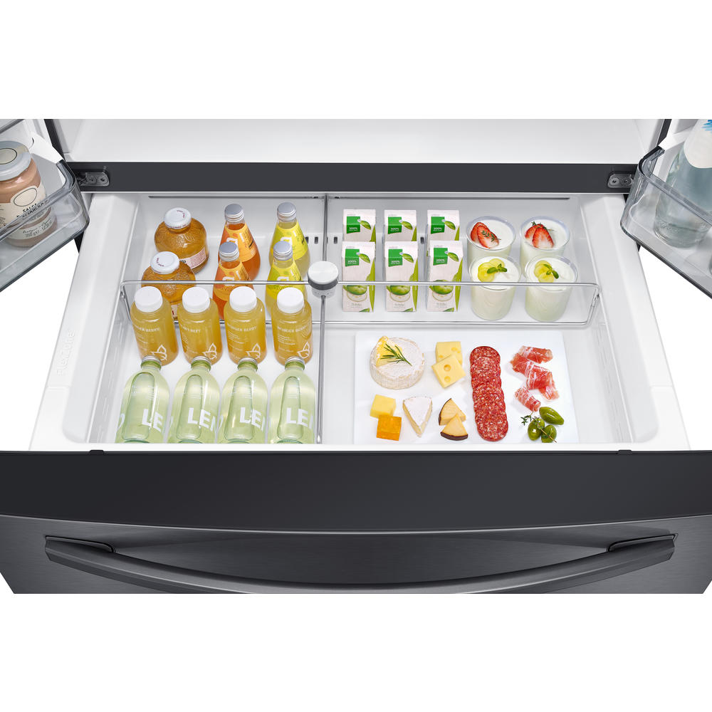 Samsung RF24R7201SG 23 cu. ft. 4-Door French Door Refrigerator - Black ...