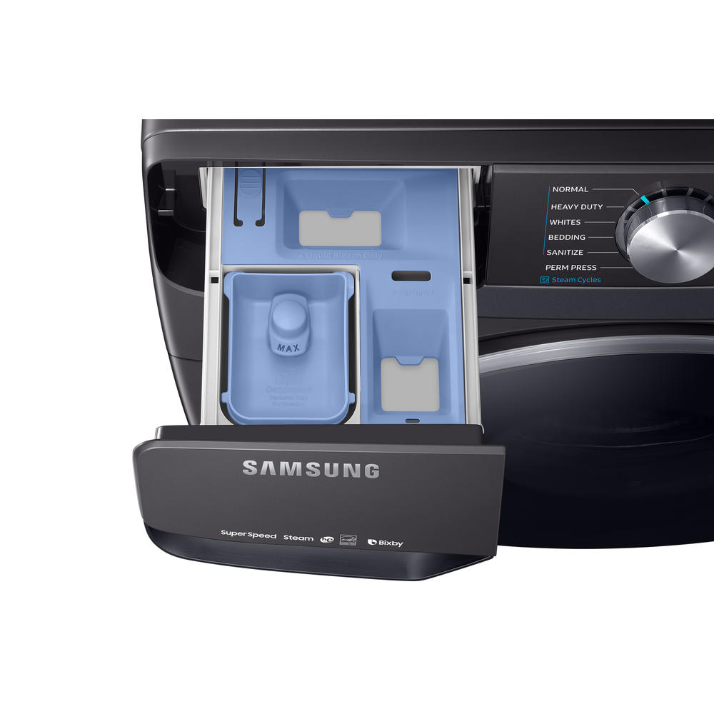 Samsung WF45R6300AV/US 4.5 cu. ft. Smart Front-Load Washer with Super ...
