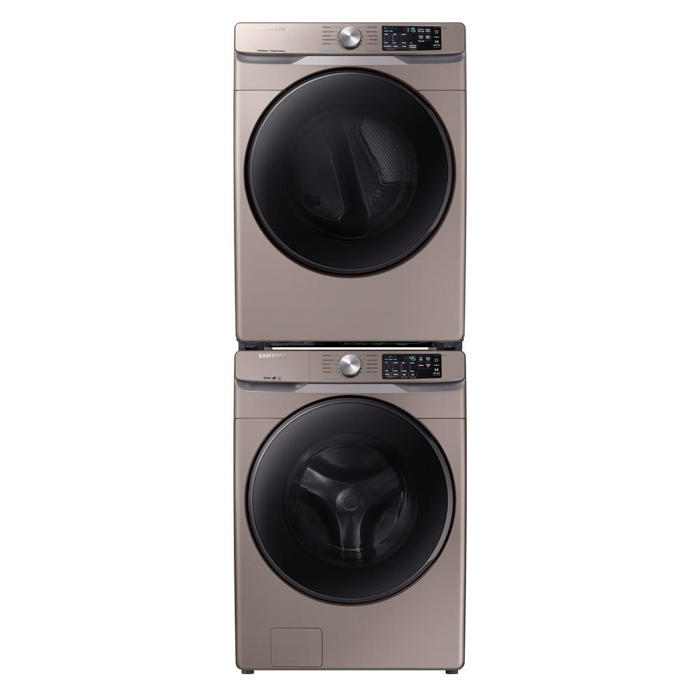 Samsung DVG45R6100C/A3 7.5 cu. ft. Front-Load Gas Dryer with Steam ...