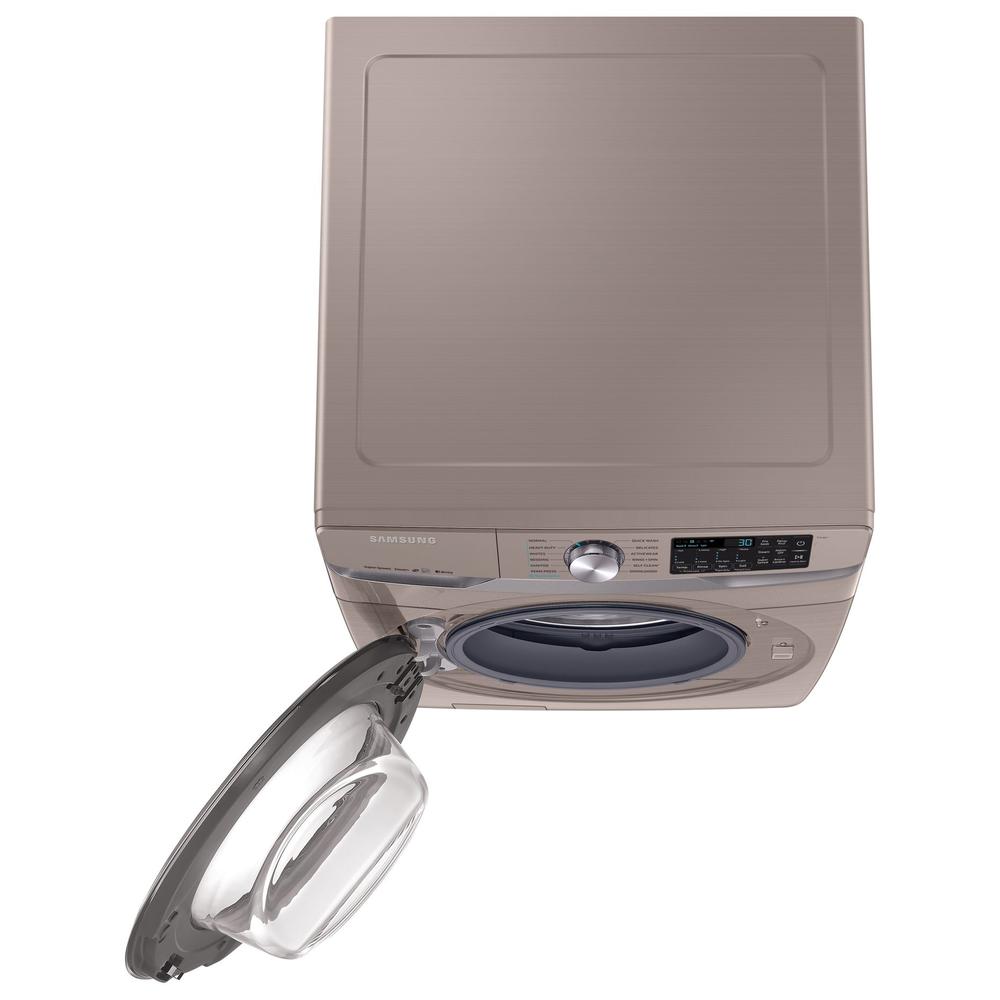 Samsung WF45R6300AC/US 4.5 cu. ft. Smart Front-Load Washer with Super ...