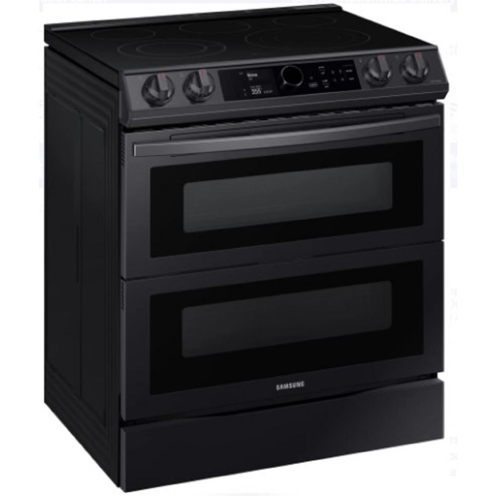 Samsung NE63T8751SG/AA 30" 6.3 cu.ft. Black Stainless Steel Electric ...
