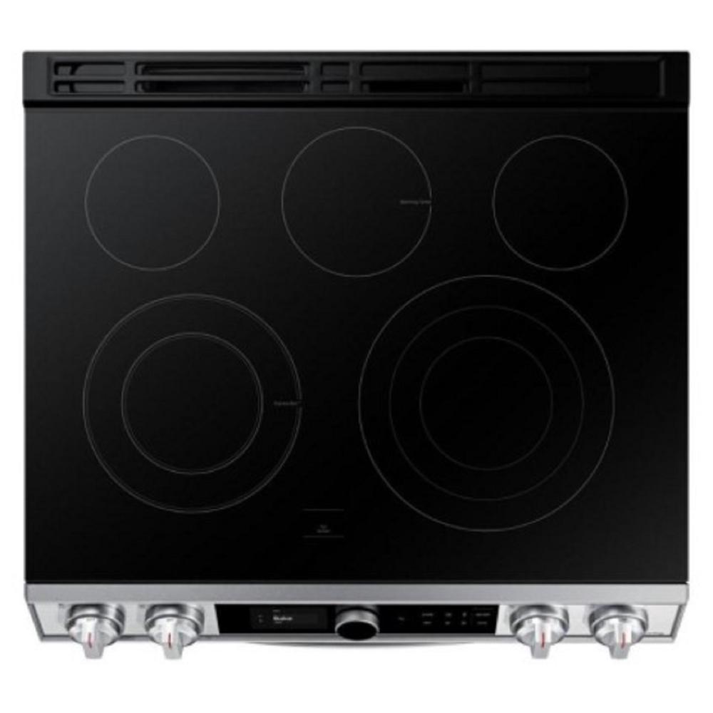 Samsung NE63T8711SS/AA 30" 6.3 cu.ft. Black Stainless Steel Electric ...