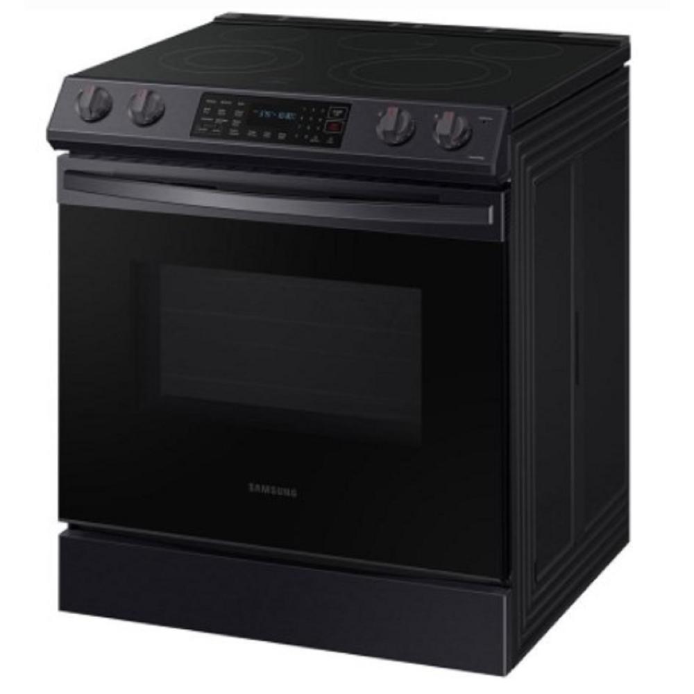 Samsung NE63T8311SG/AA 30" 6.3 cu.ft. Black Stainless Steel Electric ...