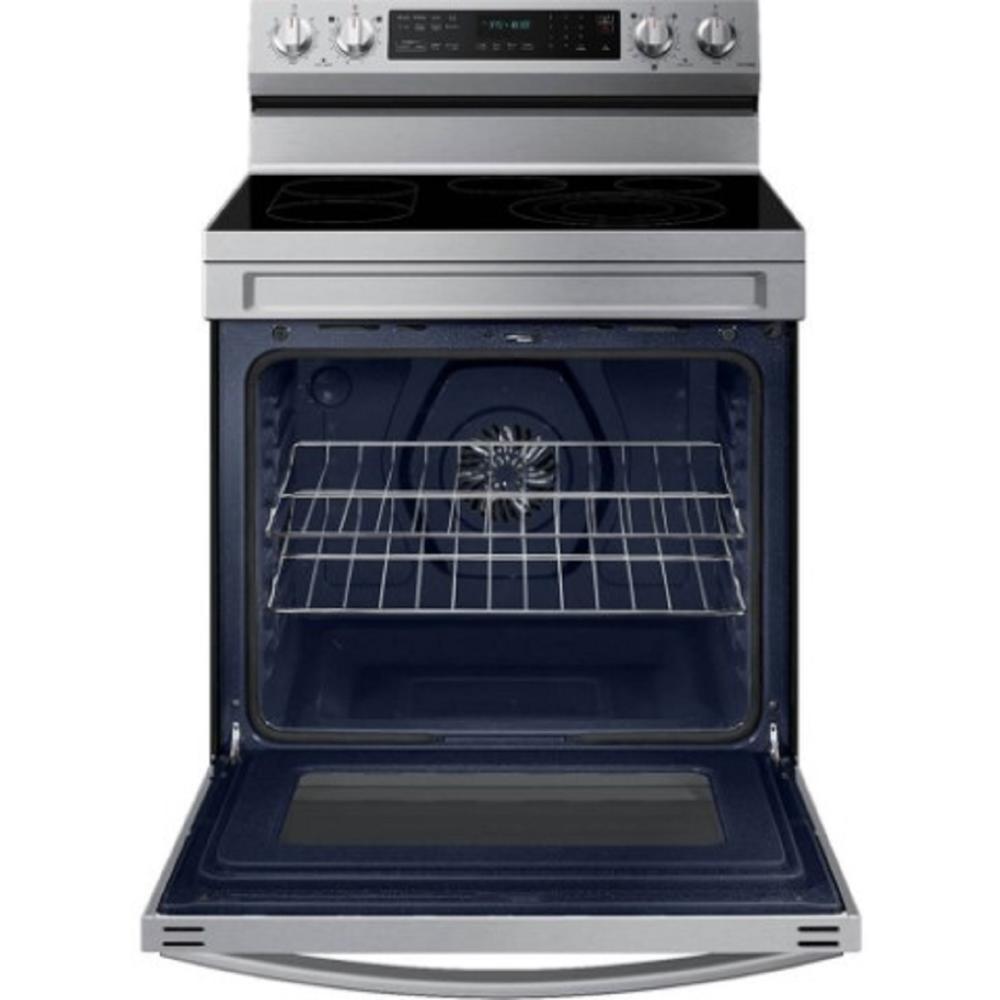 Samsung NE63A6711SS/AA 30" 6.3 cu.ft. Stainless Steel Electric Range ...