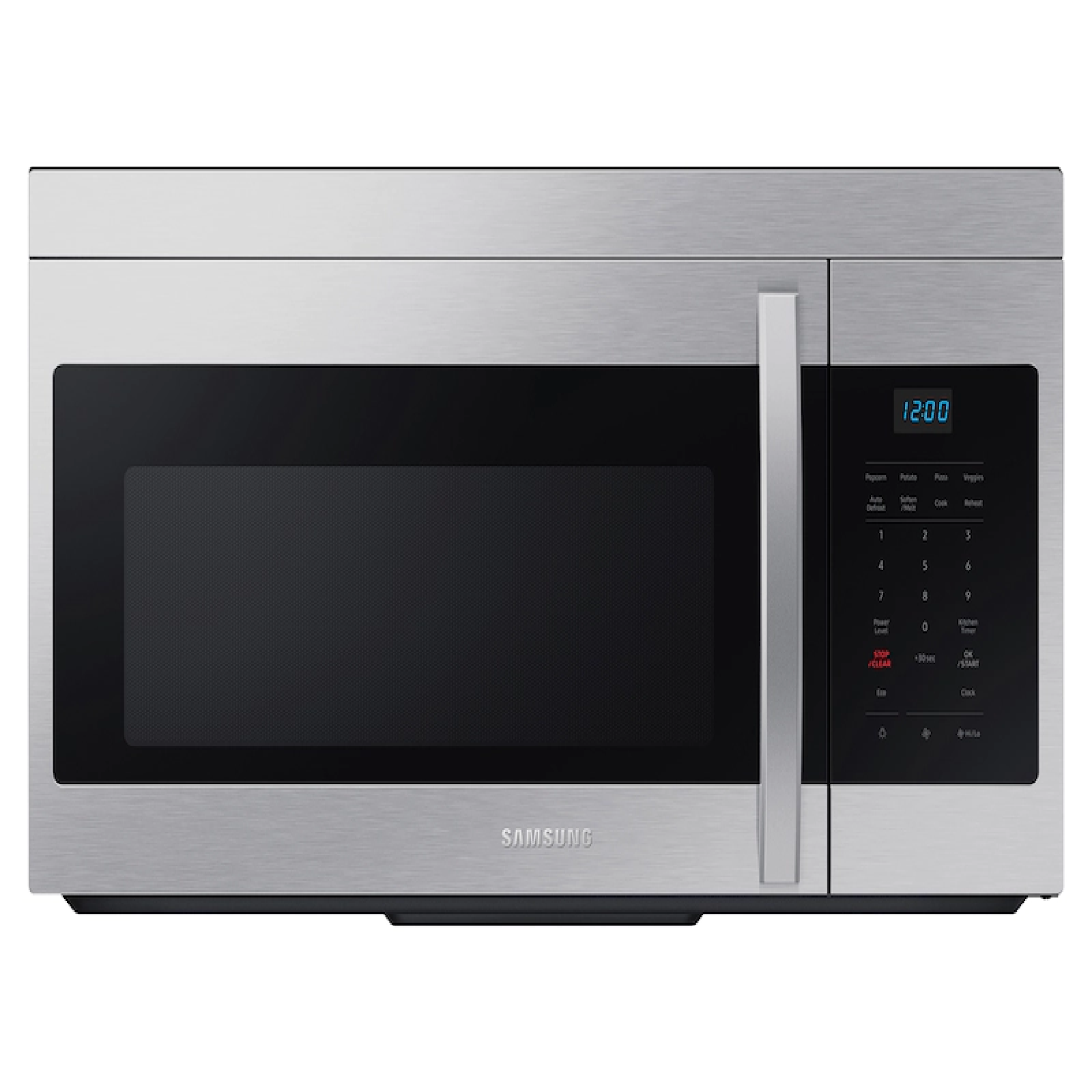 Samsung ME16A4021AS/AA 1.6 cu. ft. Over-the-Range Microwave with Auto ...