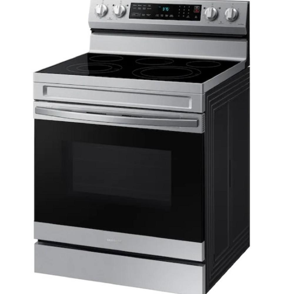 Samsung NE63A6511SS/AA 30" 6.3 cu.ft. Stainless Steel Electric Range ...
