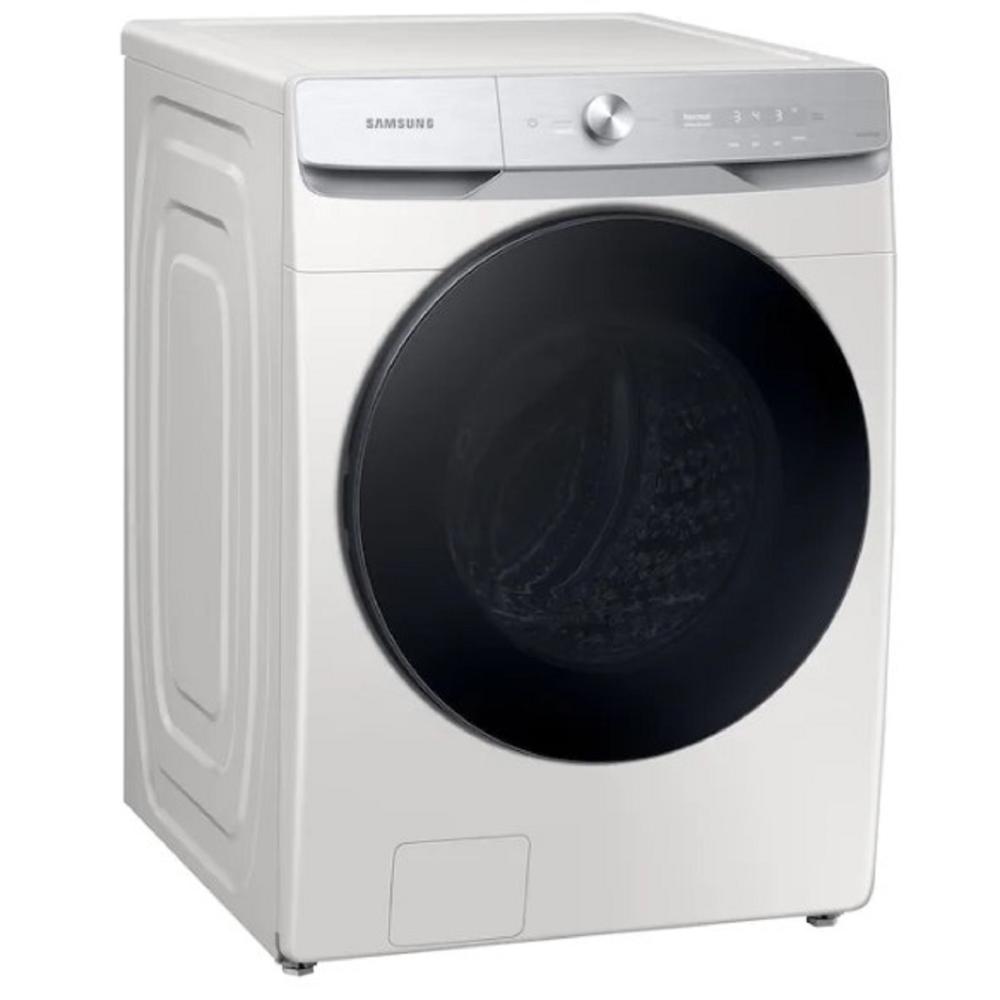 Samsung WF50A8600AE/US 27 in. 5.0 cu. ft. Extra-Large Ivory Front Load ...