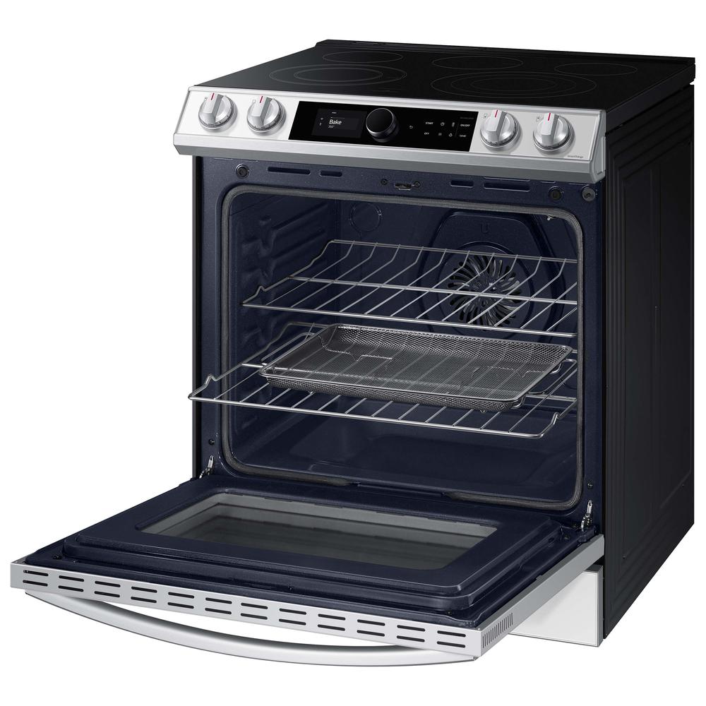 Samsung NE63BB871112AA Bespoke Smart Slide-in Electric Range 6.3 cu. ft ...