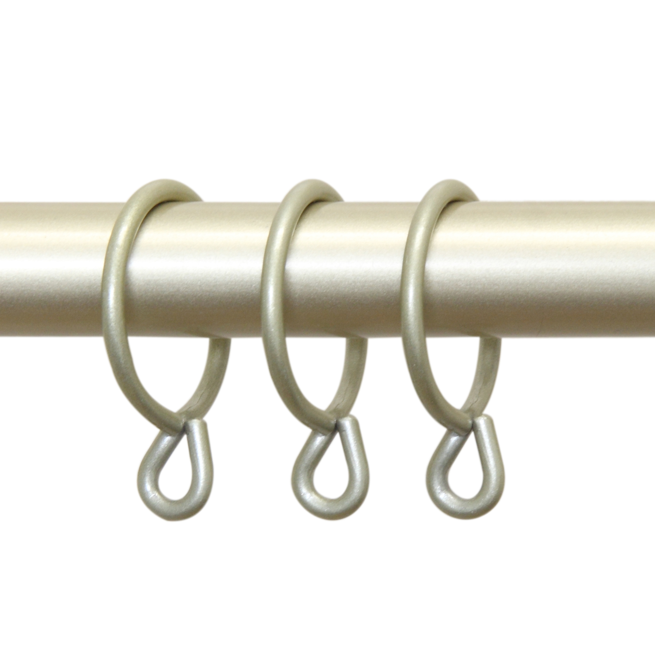 Rod Desyne 10 Eyelet Curtain Rings 1-3/8 inch I.D.