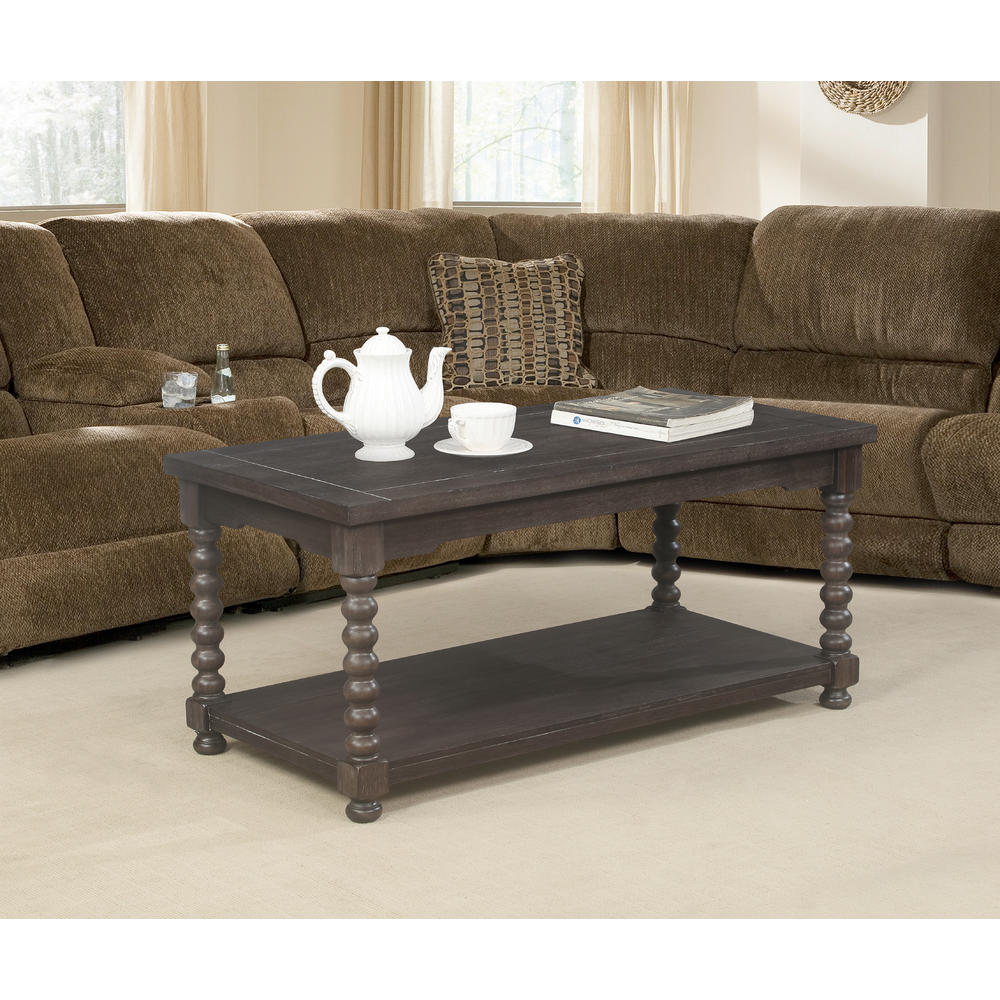 Linon Joanna Spindle Coffee Table
