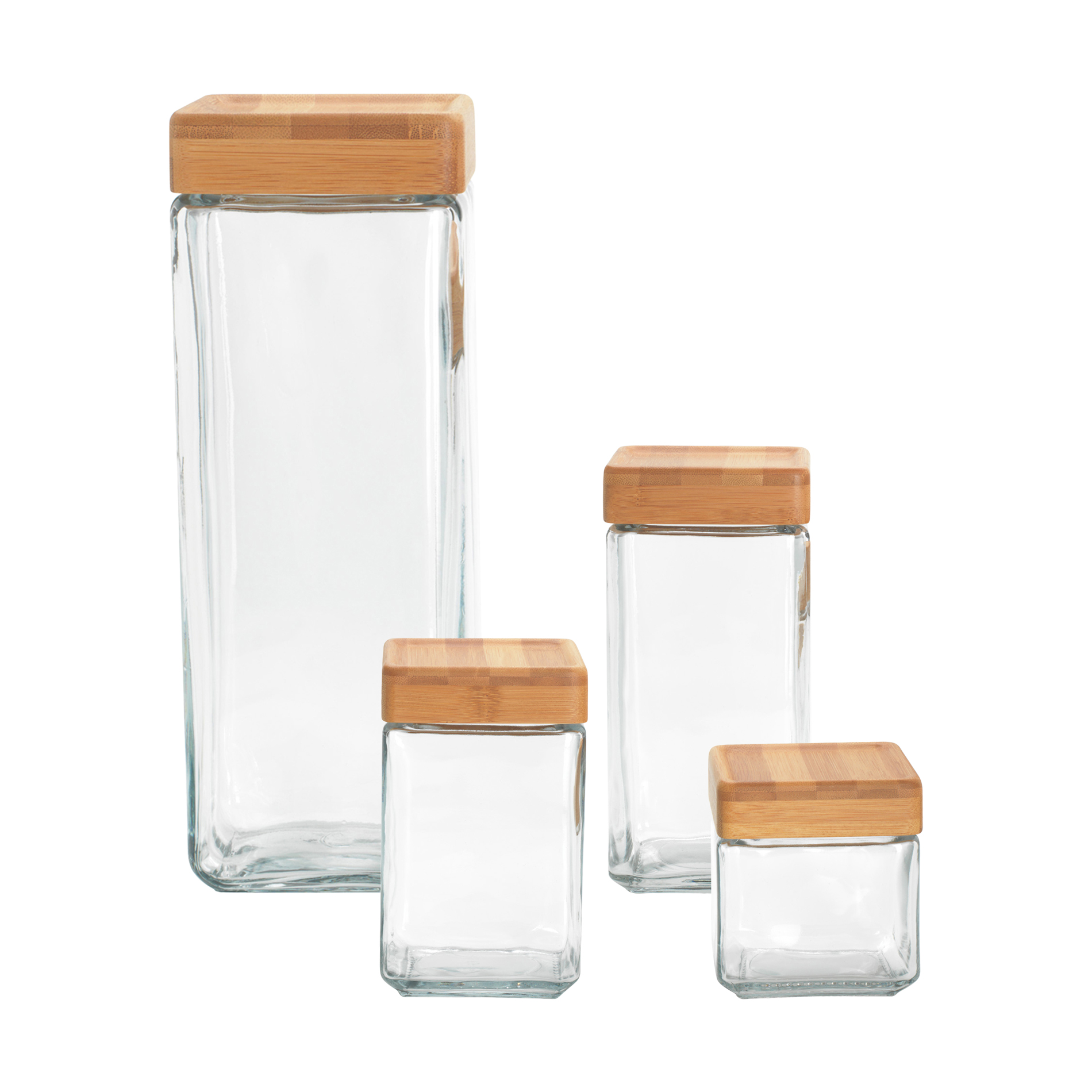 Anchor Hocking Anchor Hocking Rectangular Glass Jars Collection - Home ...