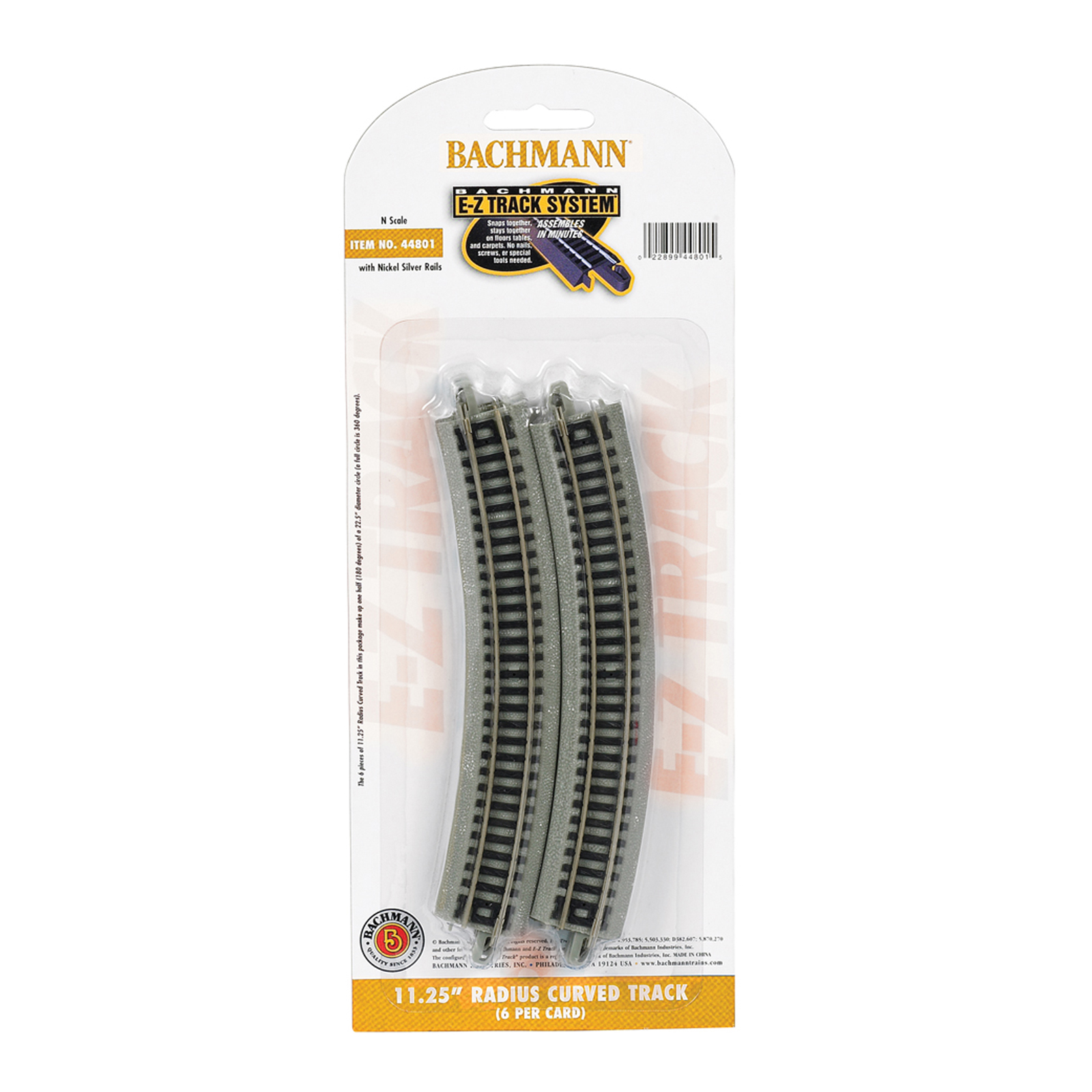Bachmann Trains N Scale Radius Curved Track