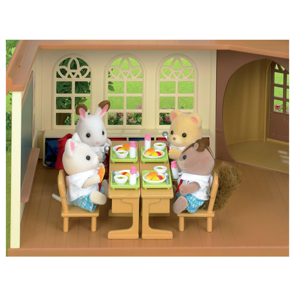 Calico Critters School Lunch Set