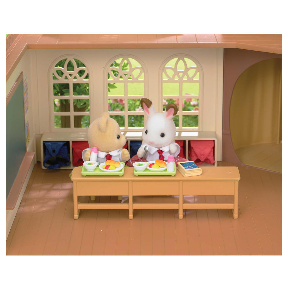 Calico Critters School Lunch Set