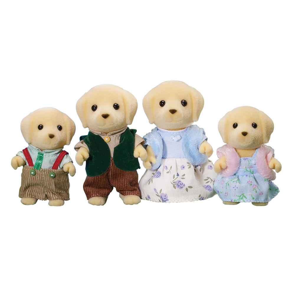 Calico Critters Yellow Labrador Family
