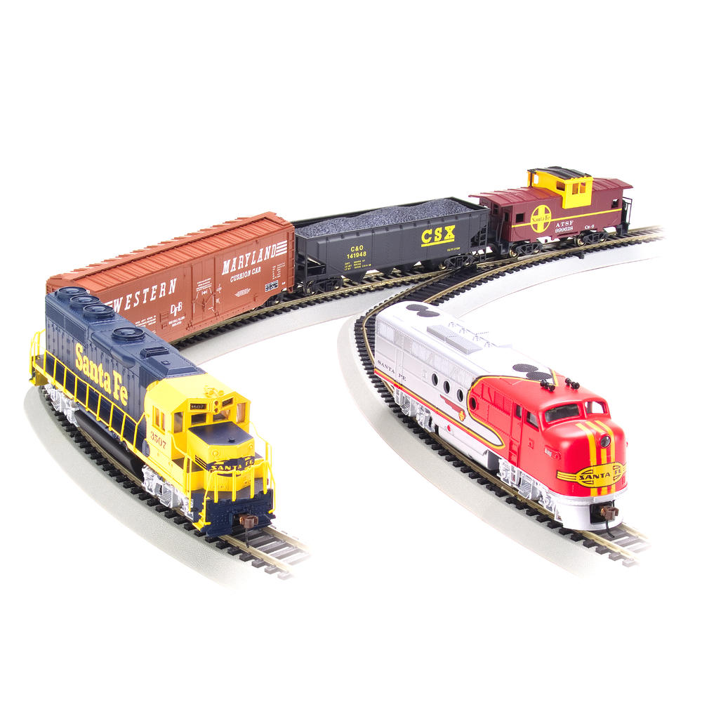 Bachmann Trains Santa Fe Digital Commander HO Scale Ready To Run ...