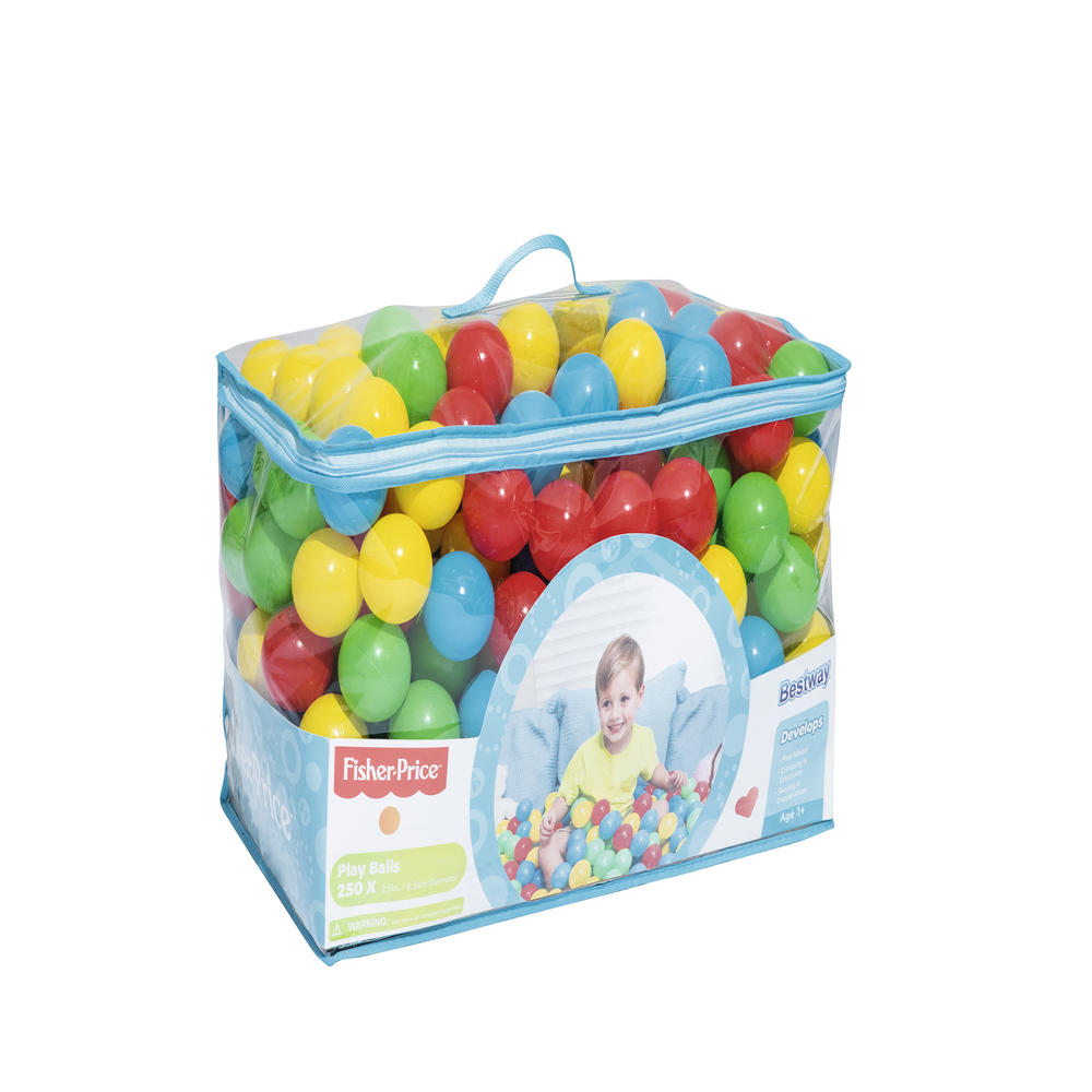 Fisher-Price 2 Inch Play Balls, 250 Count