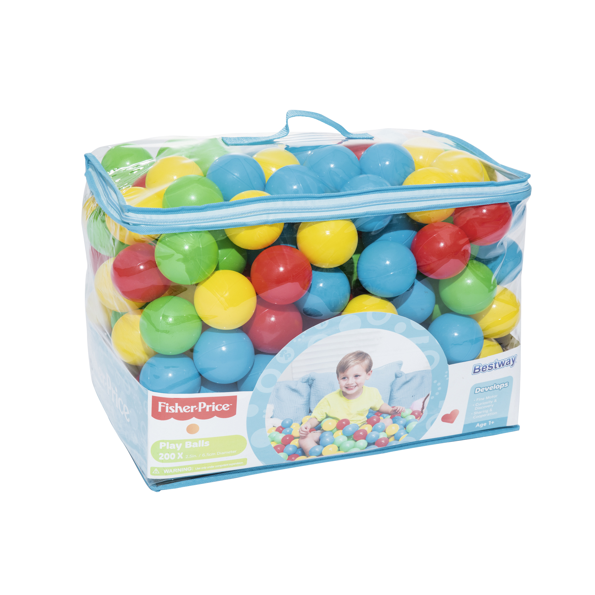 Fisher-Price 2.5 Inch Play Balls, 200 Count