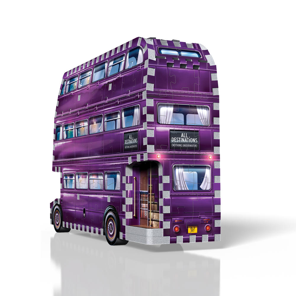 Wrebbit Puzzles Harry Potter The Knight Bus 3D Puzzle