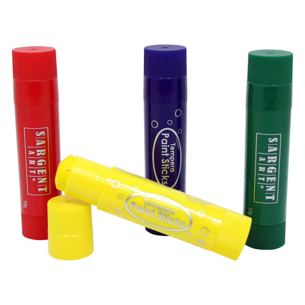 Sargent Art 12 Tempera Paint Sticks in Assorted Colors
