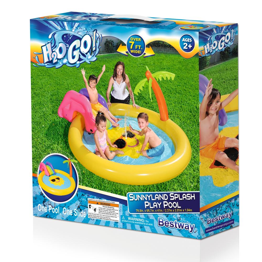 Bestway H2OGO! 7 Foot Sunnyland Splash Play Pool