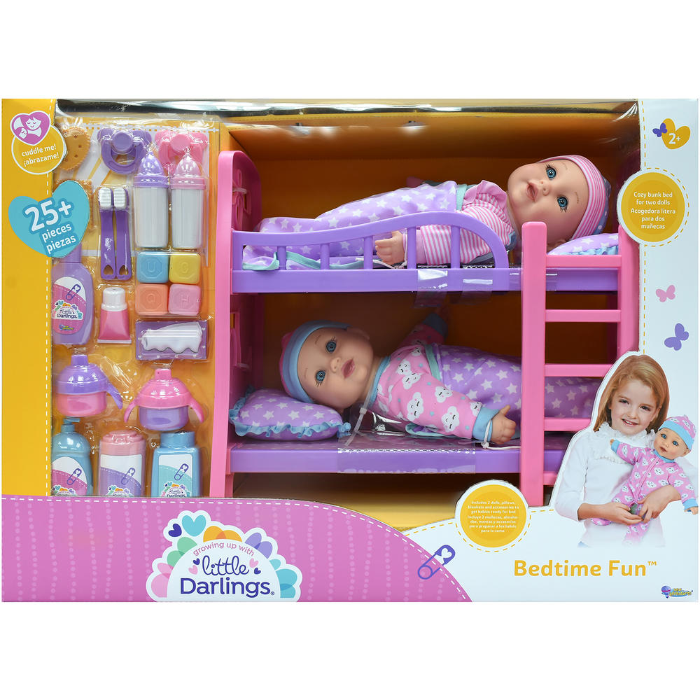 New Adventures 2 12 Inch Baby Dolls Bedtime Fun Set
