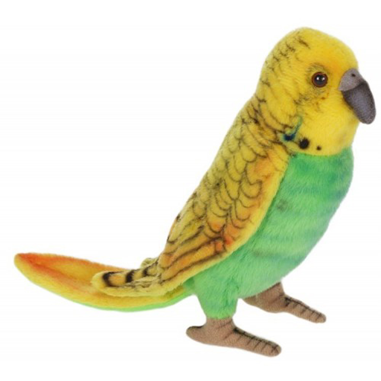 hansa Yellow and Green Parakeet Plush