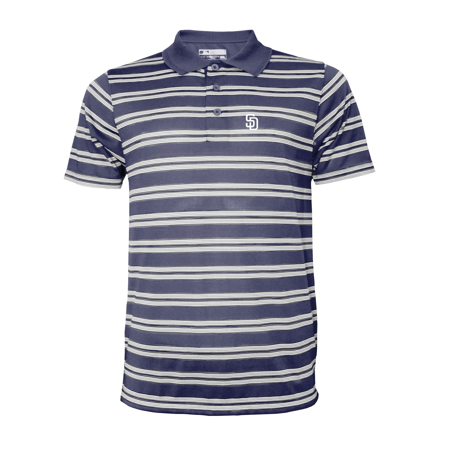 MLB San Diego Padres Striped Polo