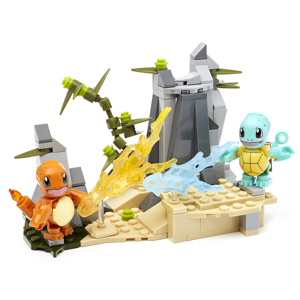 Mega Bloks Squirtle vs. Charmander