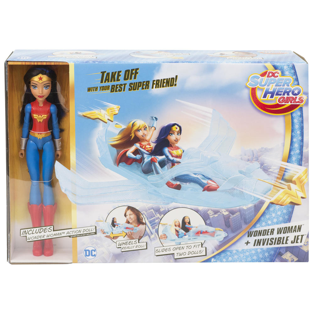 DC Comics Super Hero Girls™ Wonder Woman™ & Invisible Jet Doll